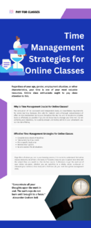Time Management Strategies for Online Classes - Pay for Classes